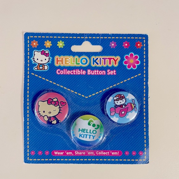 Sanrio | Other | Sanrio Hello Kitty Collectible Button Set | Poshmark